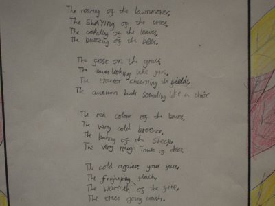 Autumn Poems | News | Craigclowan Preparatory School
