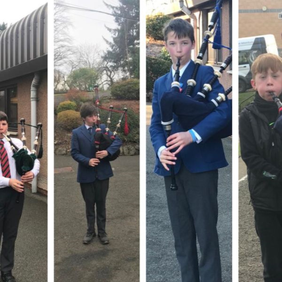 Piping In The Parents | News | Craigclowan Preparatory School